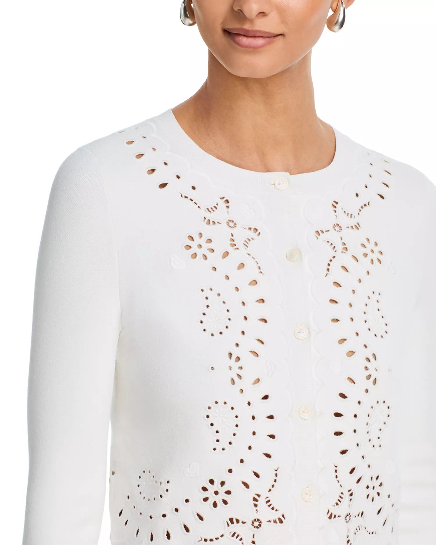 Love Shack Fancy Leda Cardigan Sweater – AJ's Clothing: Lexington